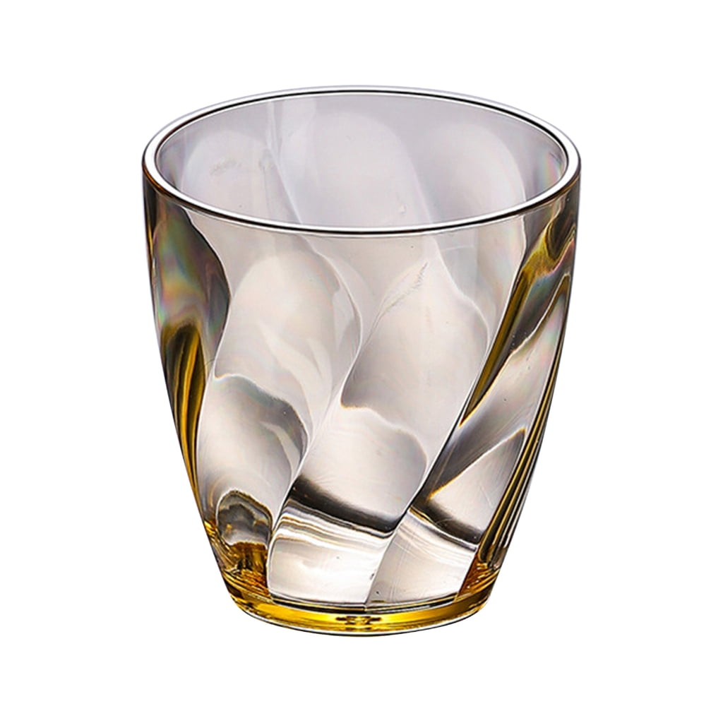 Ciwanning 310ml Acrylic Drinking Glasses Unbreakable Wine Champagne ...