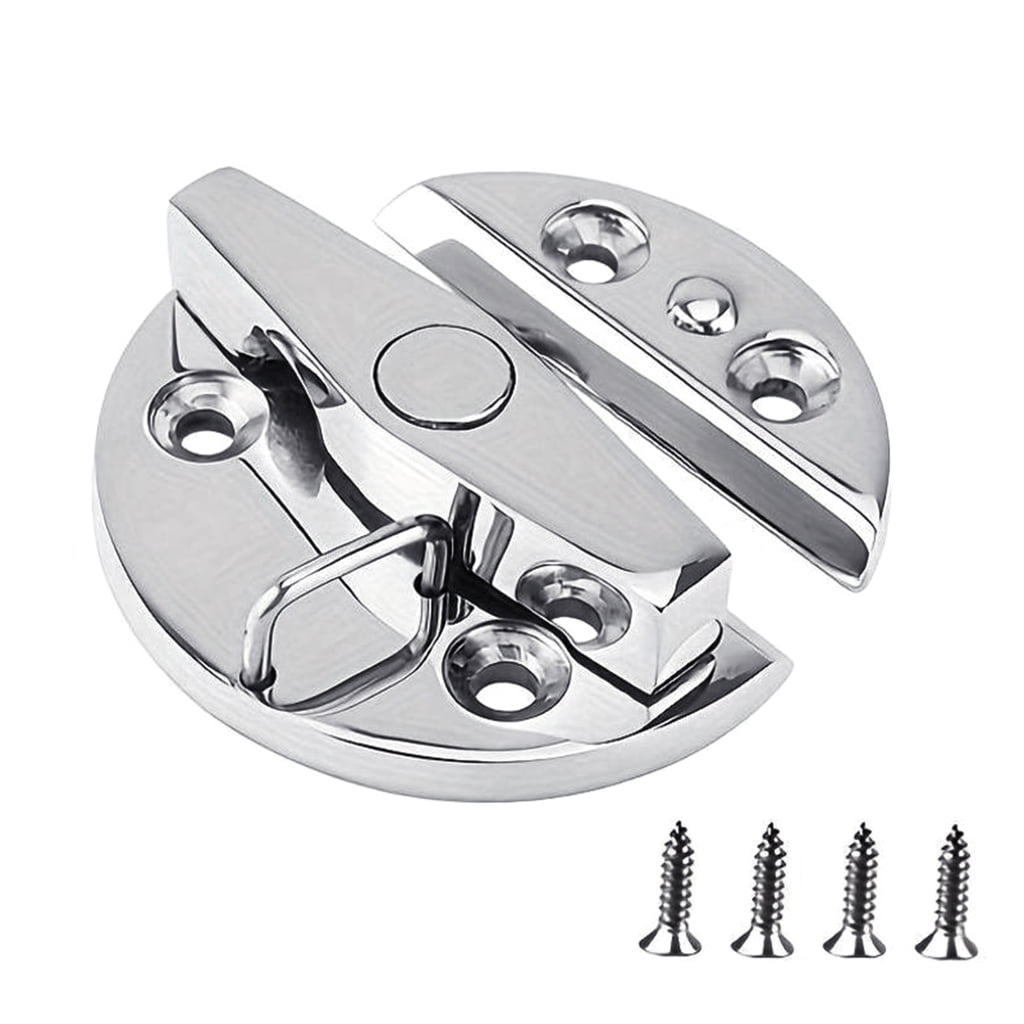 Ciwanning 316 Stainless Steel Marine Cabinet Door Latches Round Push ...