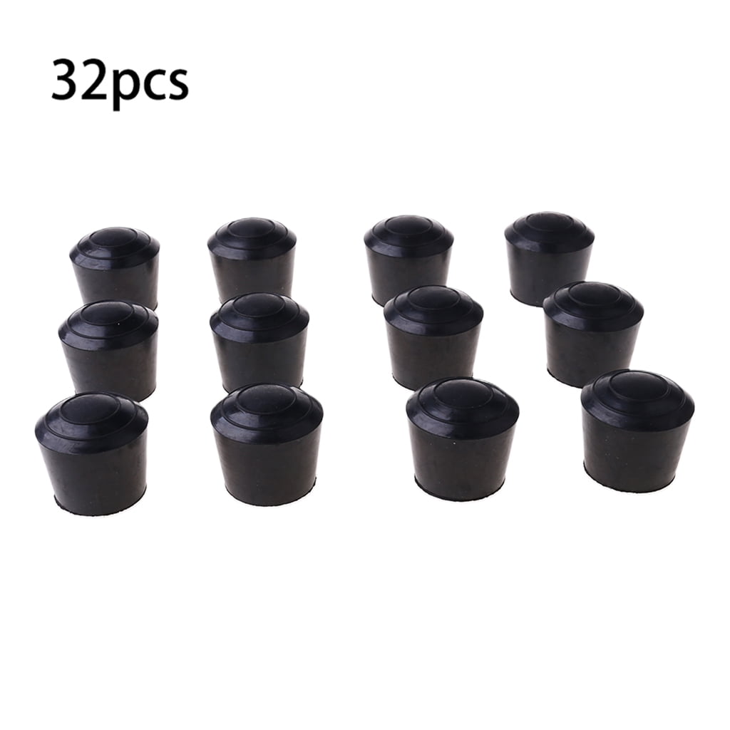 Ciwanning 32 Pcs Soft Chair Leg Protectors Chair Leg Caps Pad Rubber ...