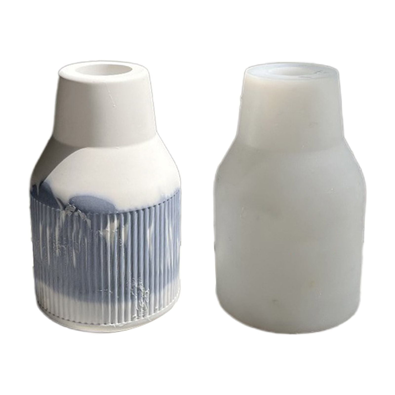 Ciwanning 3D Silicone Handicrafts Moulds for Flower Vase Hand Making ...