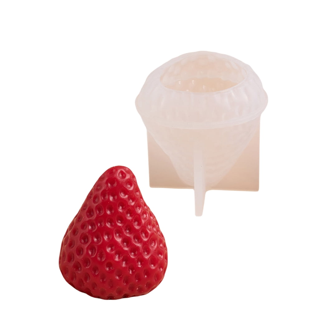 Ciwanning 3D Strawberry Scened Molds Castings Molds Silicone Moulds ...