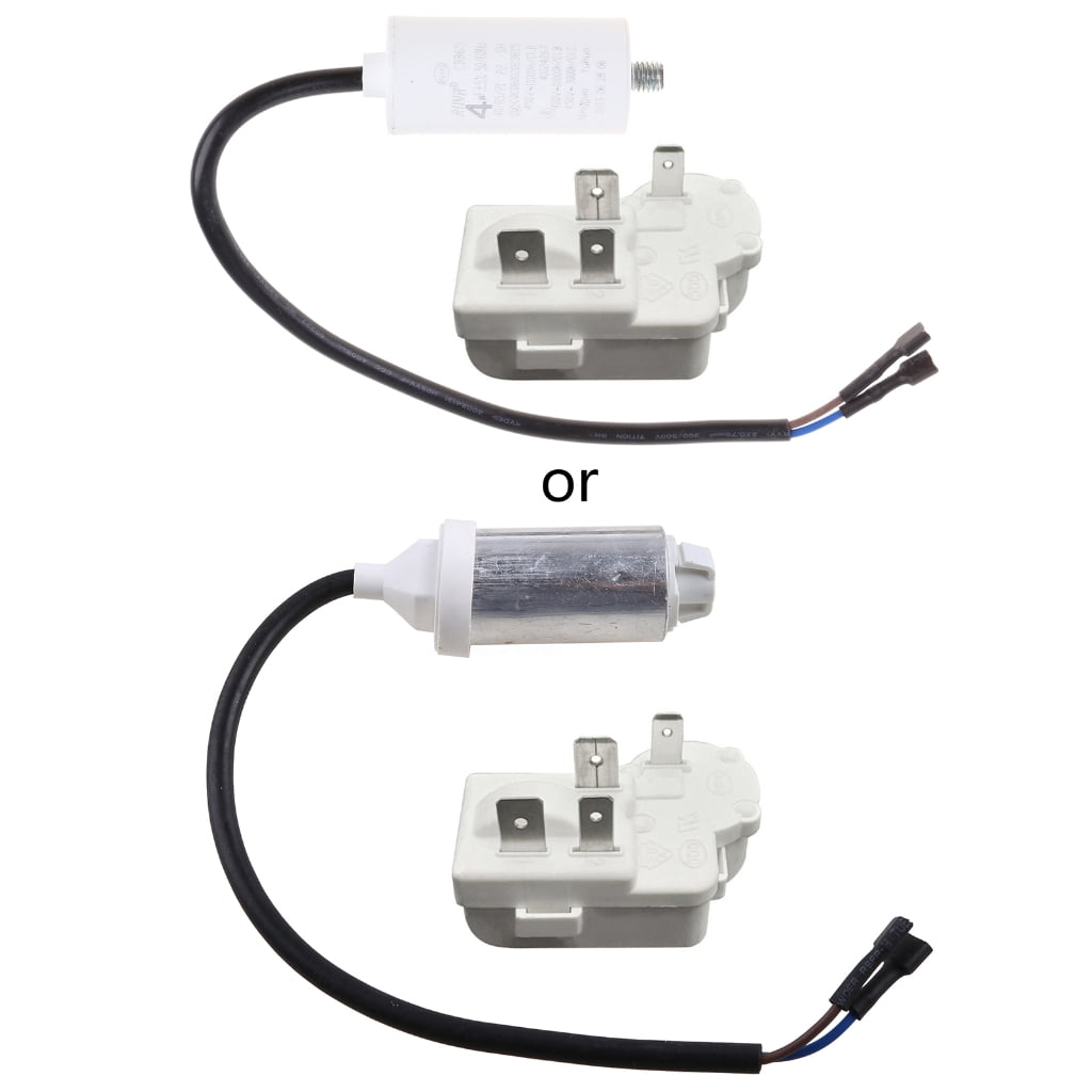 Ciwanning 4-Pin Compressor PTC Starter/Start and Overload for Fridges ...