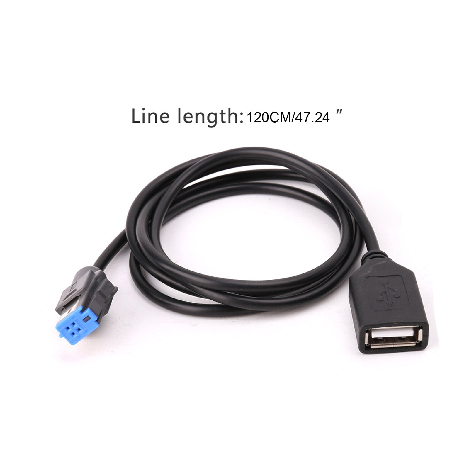 Ciwanning 4-pin Car USB Cable Adapter Extension Cord For Teana Qashqai ...