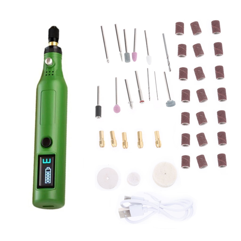 Ciwanning 43Pieces Miniature Handheld Digital Display Grinder Set for ...