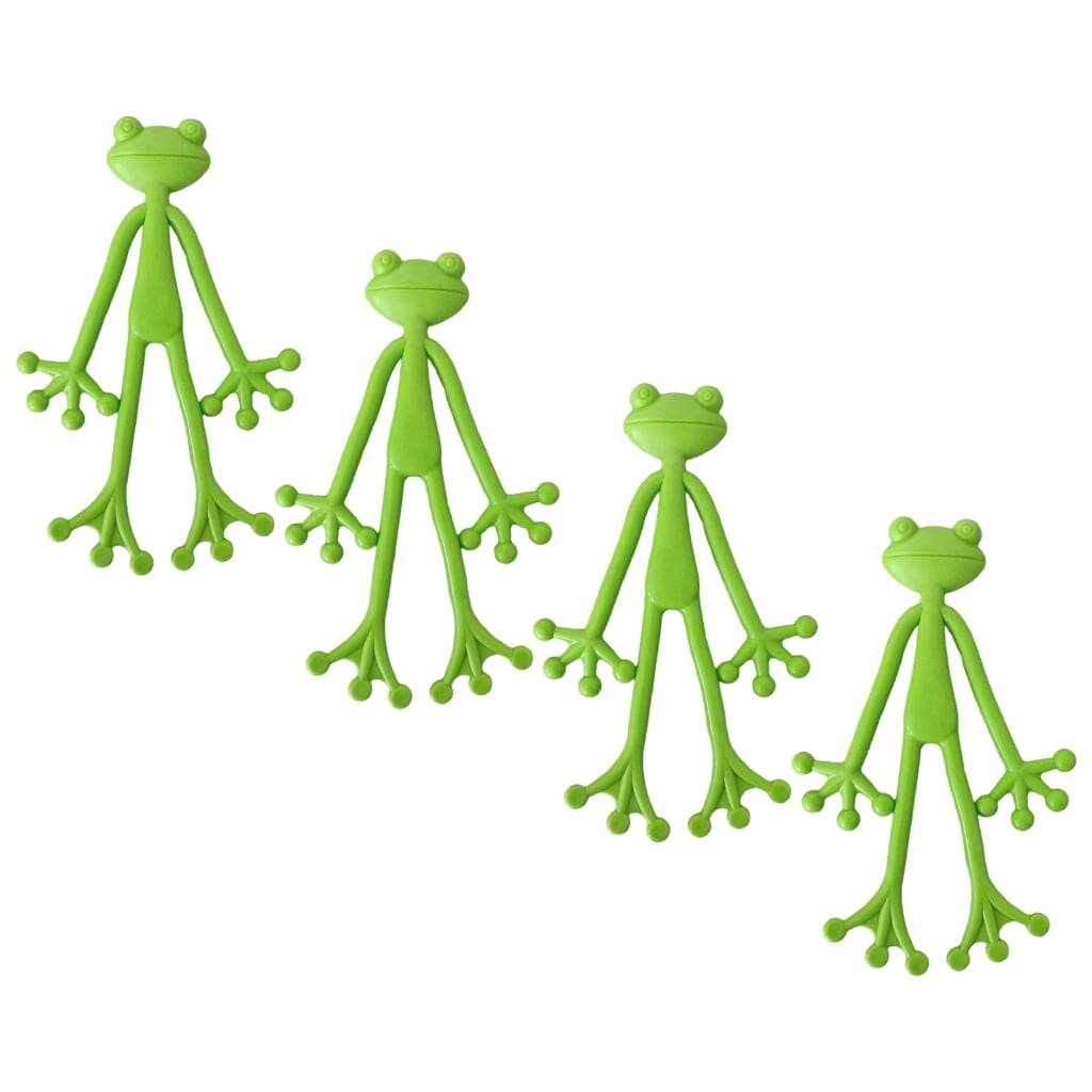 Ciwanning 4Pcs Frogs Plant Stand Multipurpose Frogs Planter Decors ...