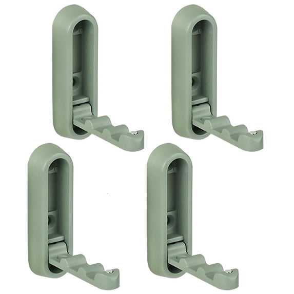 Ciwanning 4Pcs Retractable Wall Hook for Bathroom & Closet Space Saving ...
