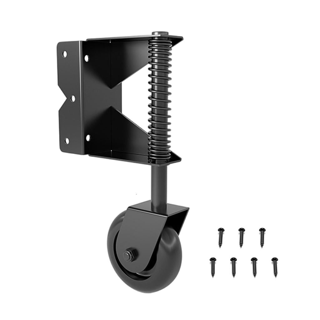 Ciwanning 4inch Spring Loaded Gate Caster Fence Door Roller Slider ...