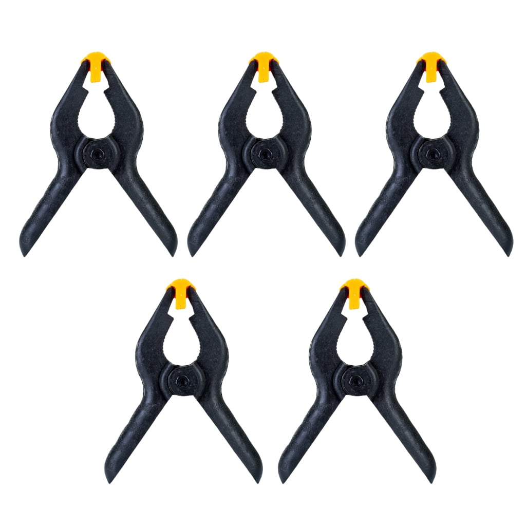 Ciwanning 5pcs Black Clamps for Photography Backdrops and Art Projects ...