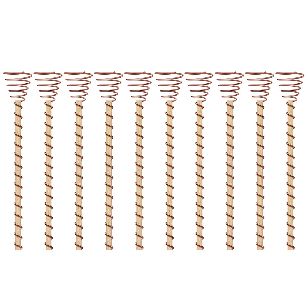 Ciwanning 6/8/10Pcs Electroculture Plant Stakes Long Coppers Garden ...