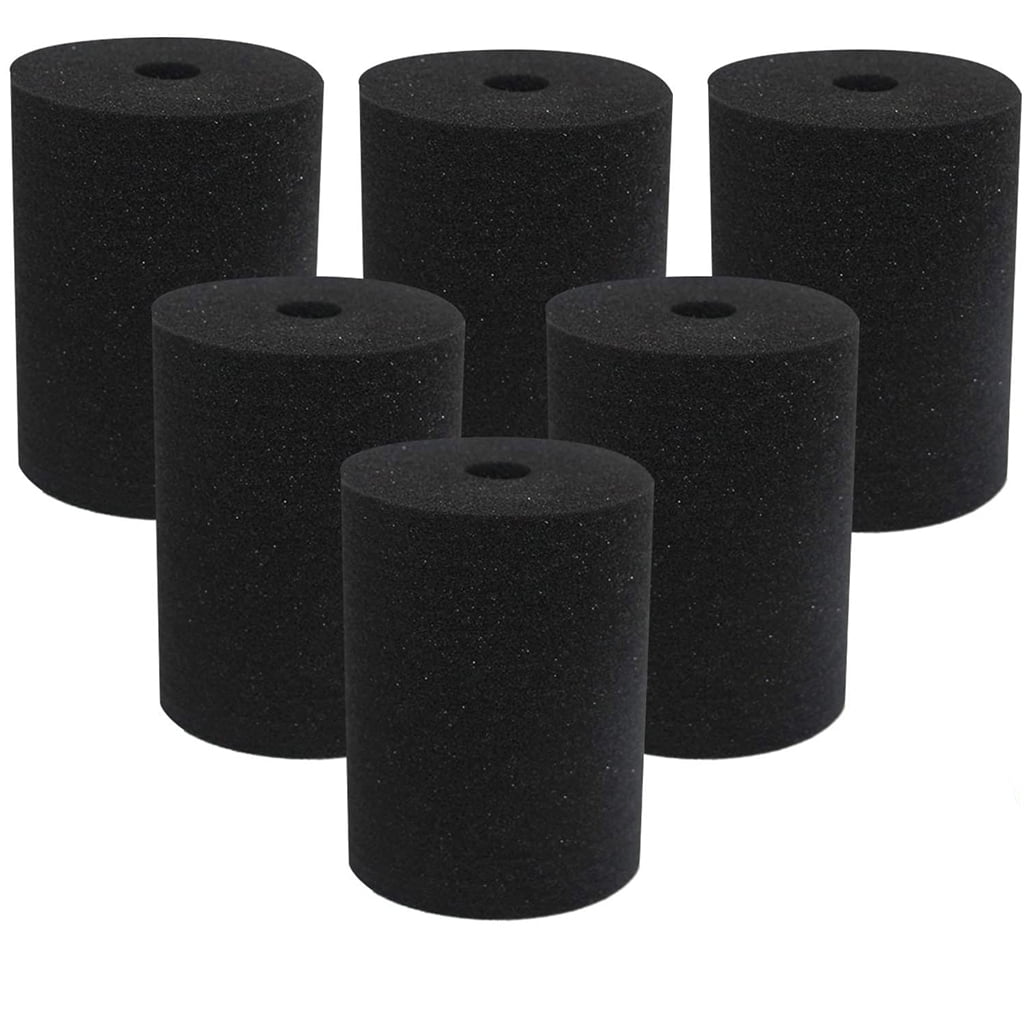 Ciwanning 6 Pieces Black Cup Turner Foam Flexible Sponge Inserts for ...