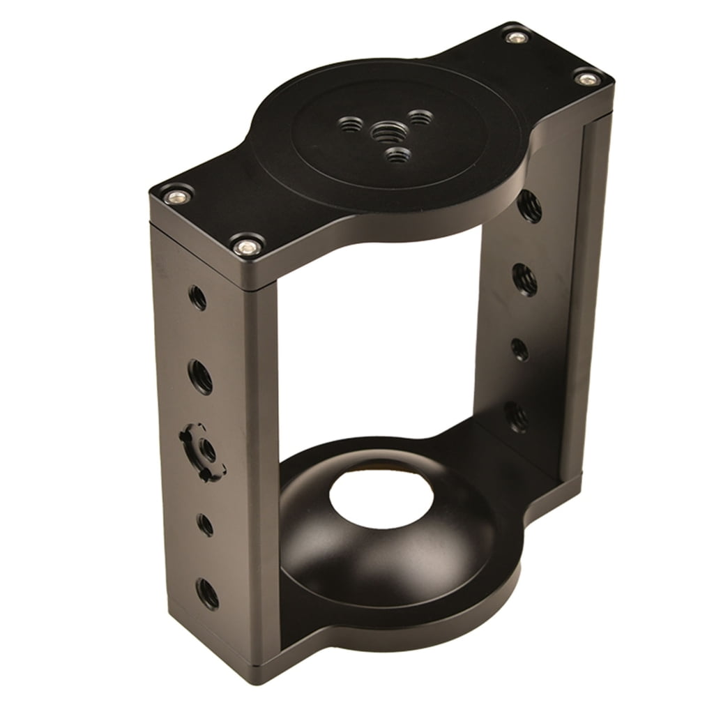 Ciwanning 65mm/75mm Tripods Head Bowl Converters, Aluminum Metal Half ...