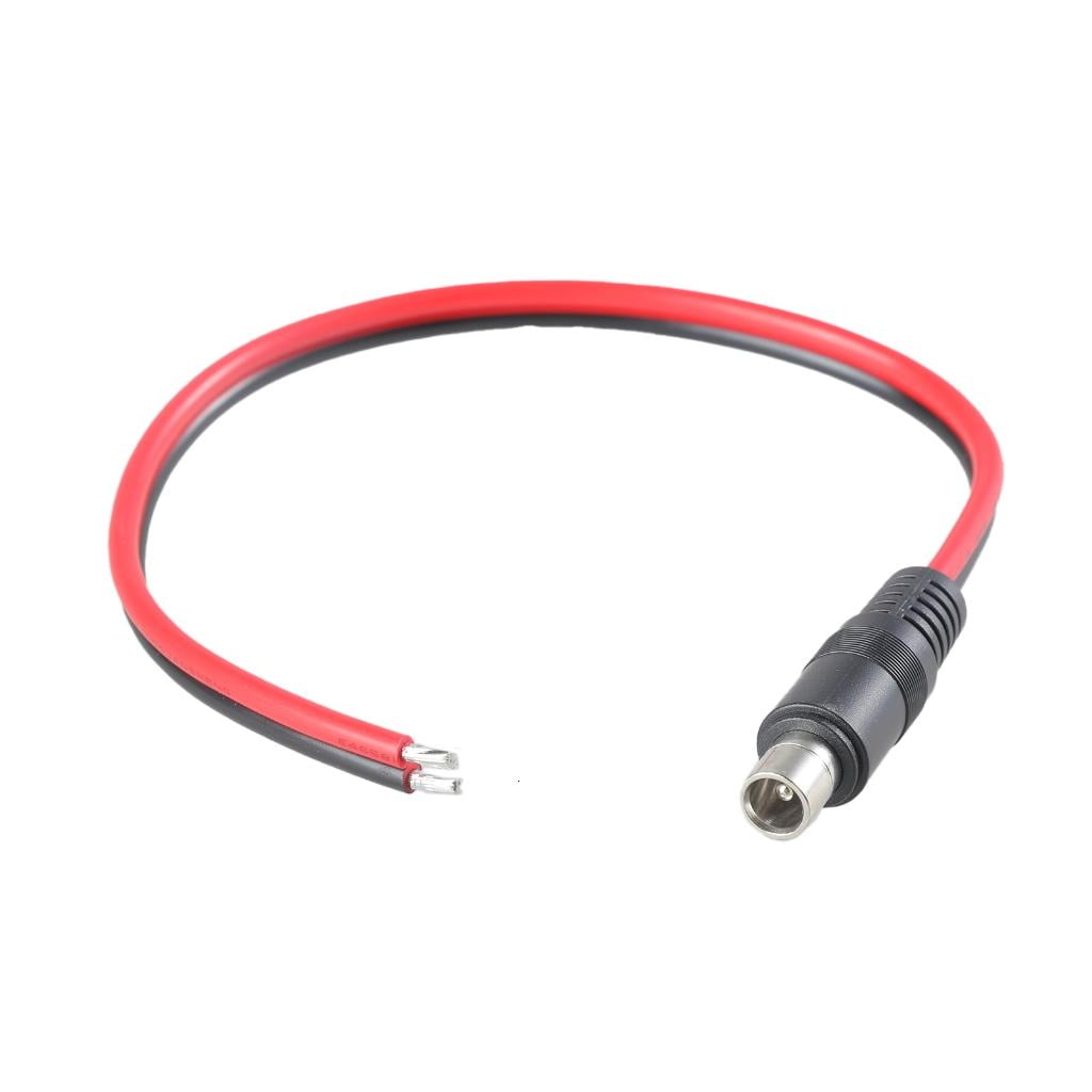 Ciwanning Female/Male Plug DC8020 to Bare Wire Open End Power Cord ...