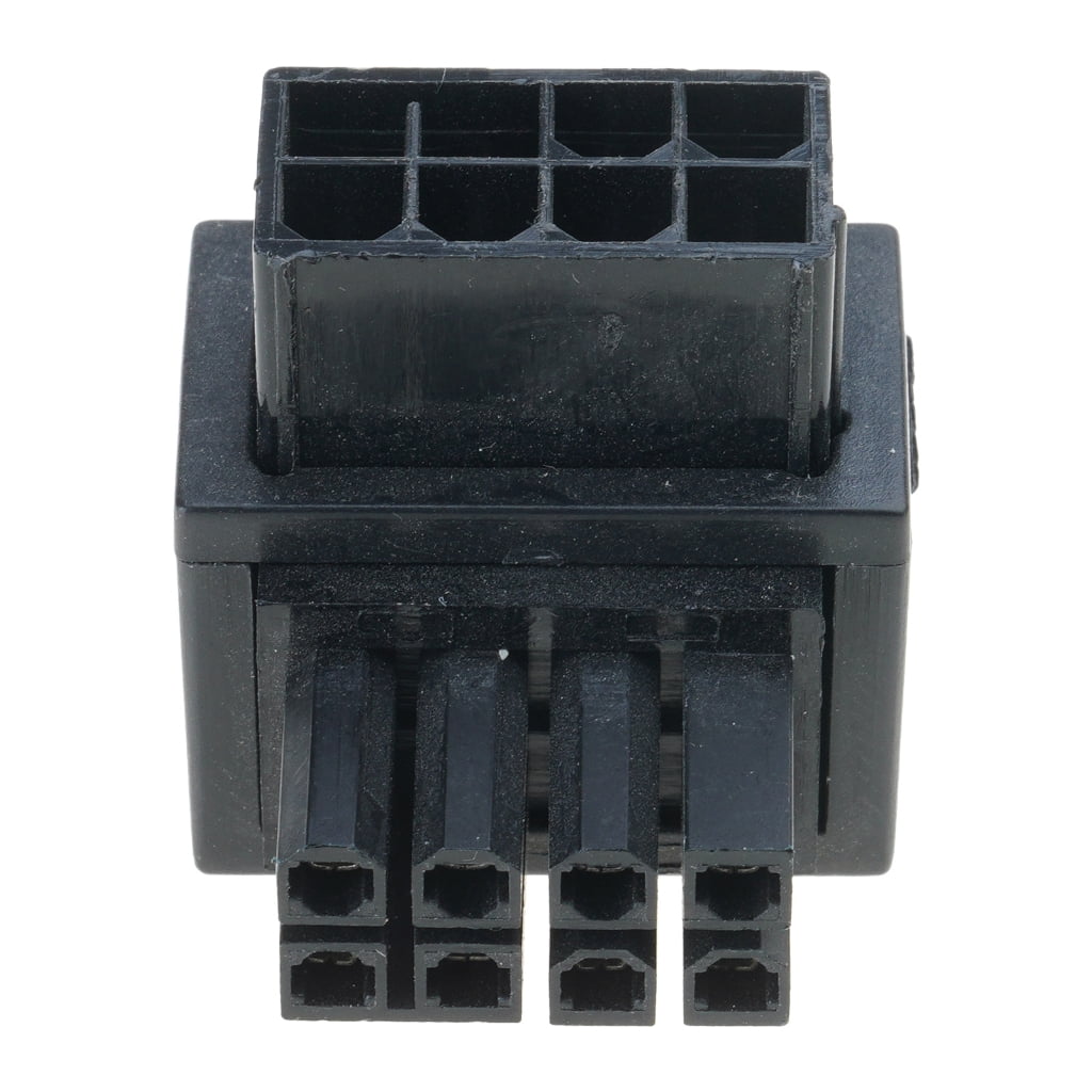 Ciwanning 8Pin Female to 8pin Male 90 Degree Angled Power Adapter for ...