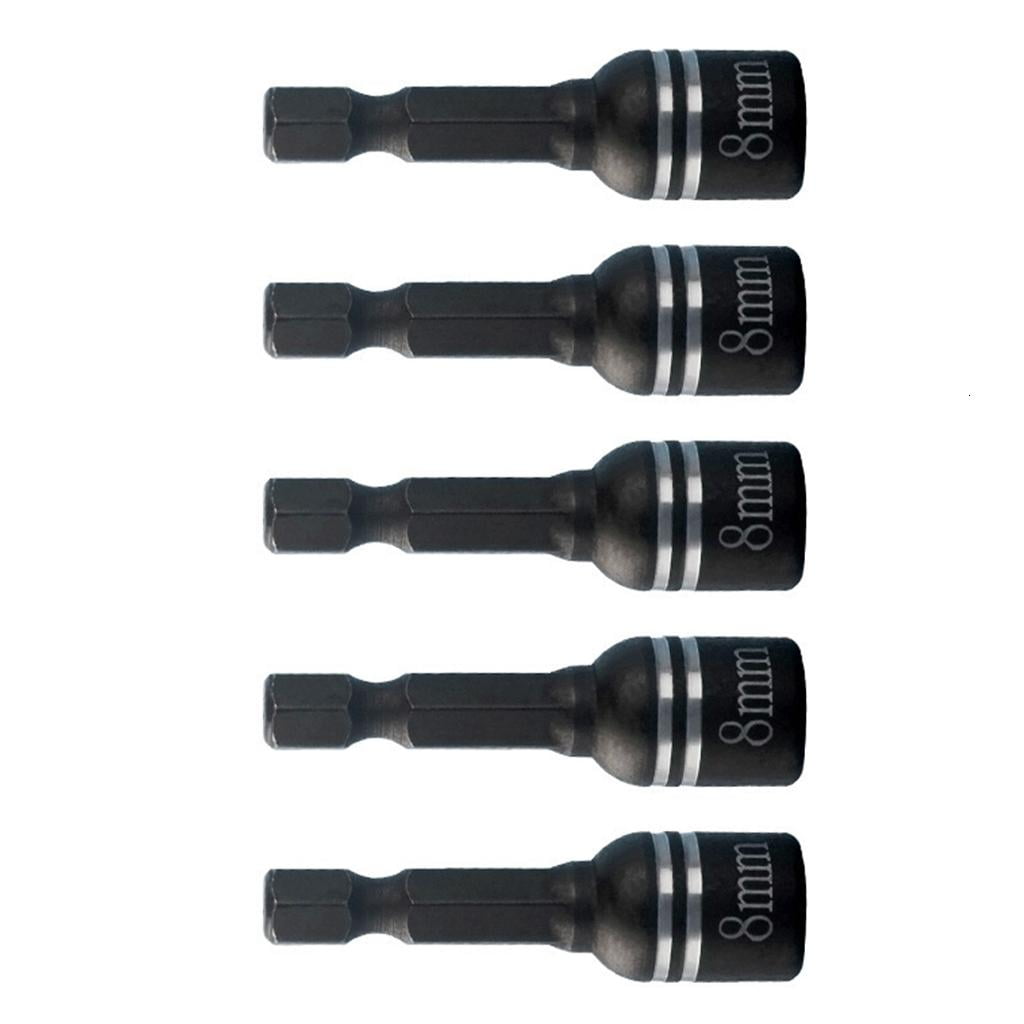 Ciwanning 8mm 5/16" Hexagonal Shank Magnetic Power Nut Driver Set ...