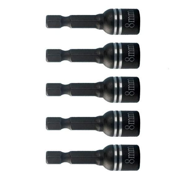 Ciwanning 8mm 5/16" Hexagonal Shank Magnetic Power Nut Driver Set ...
