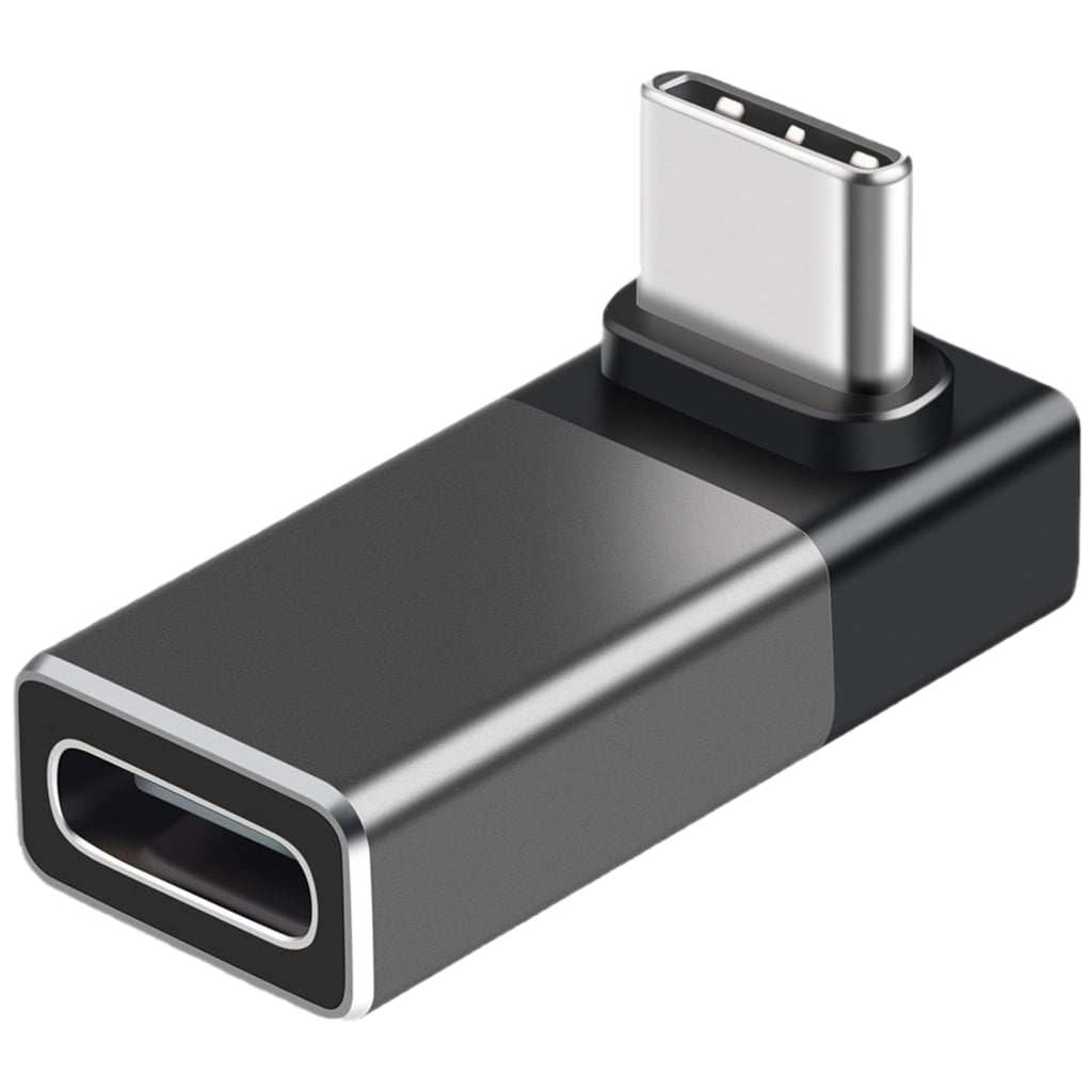 Ciwanning 90 Degree USB C Adapters, Standard TypeC Male to Female ...