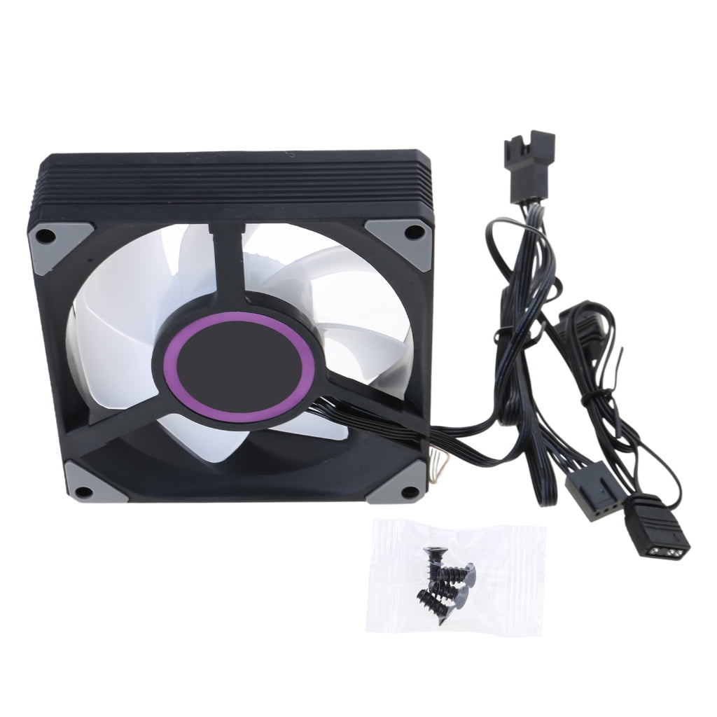 Ciwanning 90mm Case Fan With ARGB LED Lights Efficient For Gaming ...