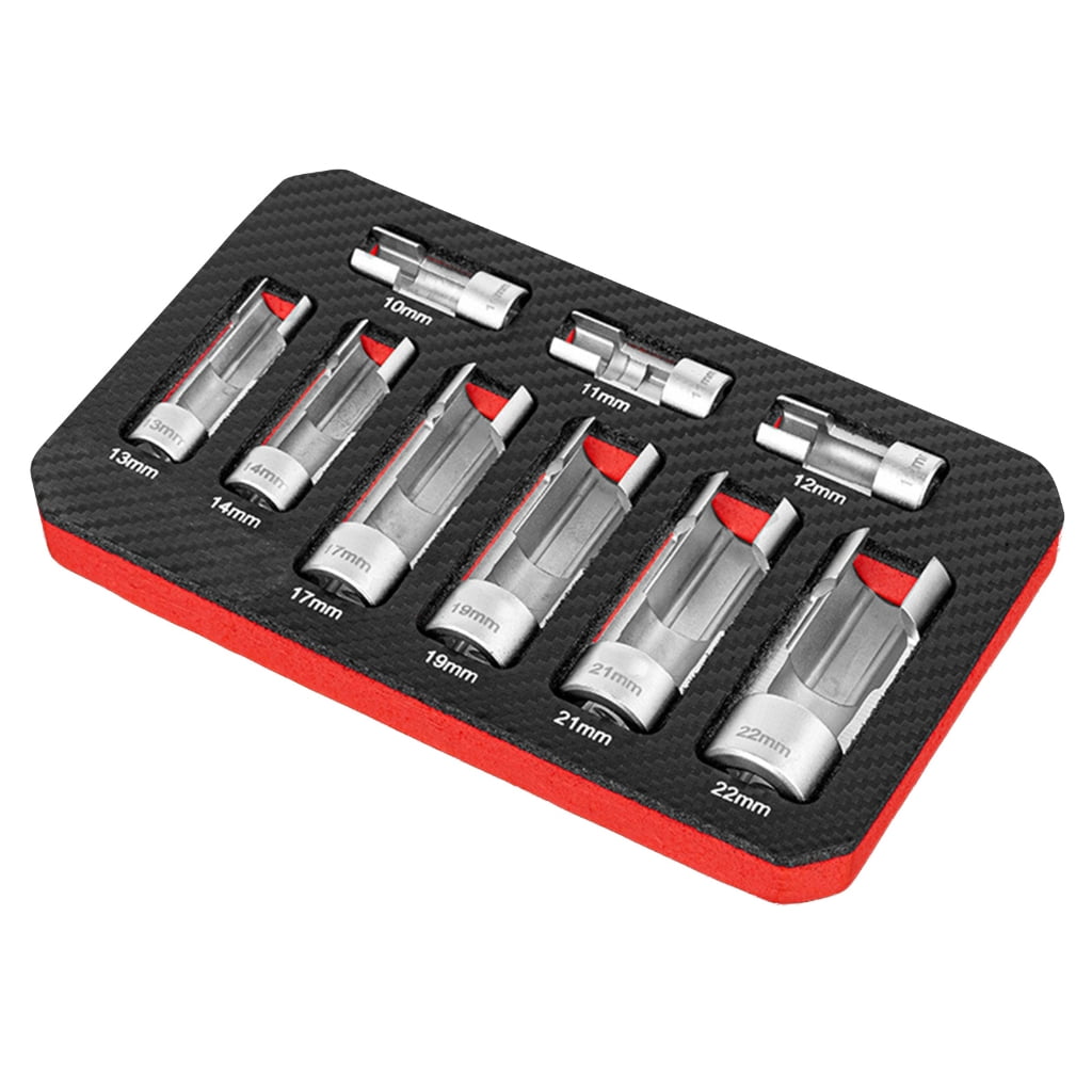 Ciwanning 9Pcs Open Oil Pipe Disassembly Sleeve Slotted Oxygens Sensors ...