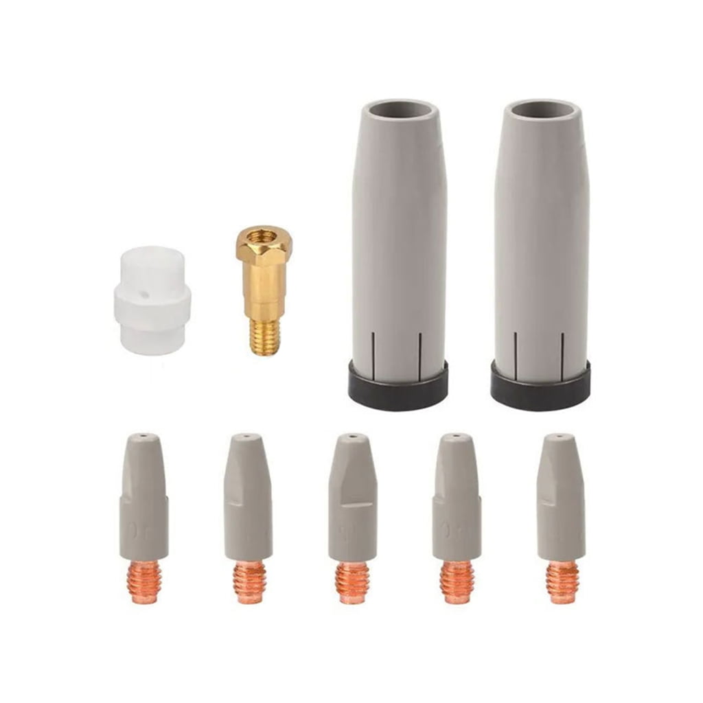 Ciwanning 9pcs Metal Conductives Nozzle Rods Wear Conductives Nozzles ...