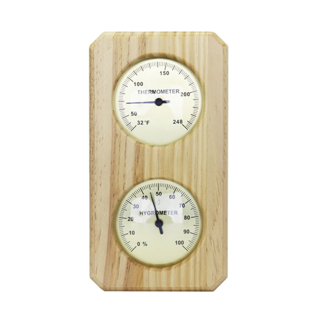Ciwanning Accurate Display Hygrometer Room Sauna Room Wall Mounted ...