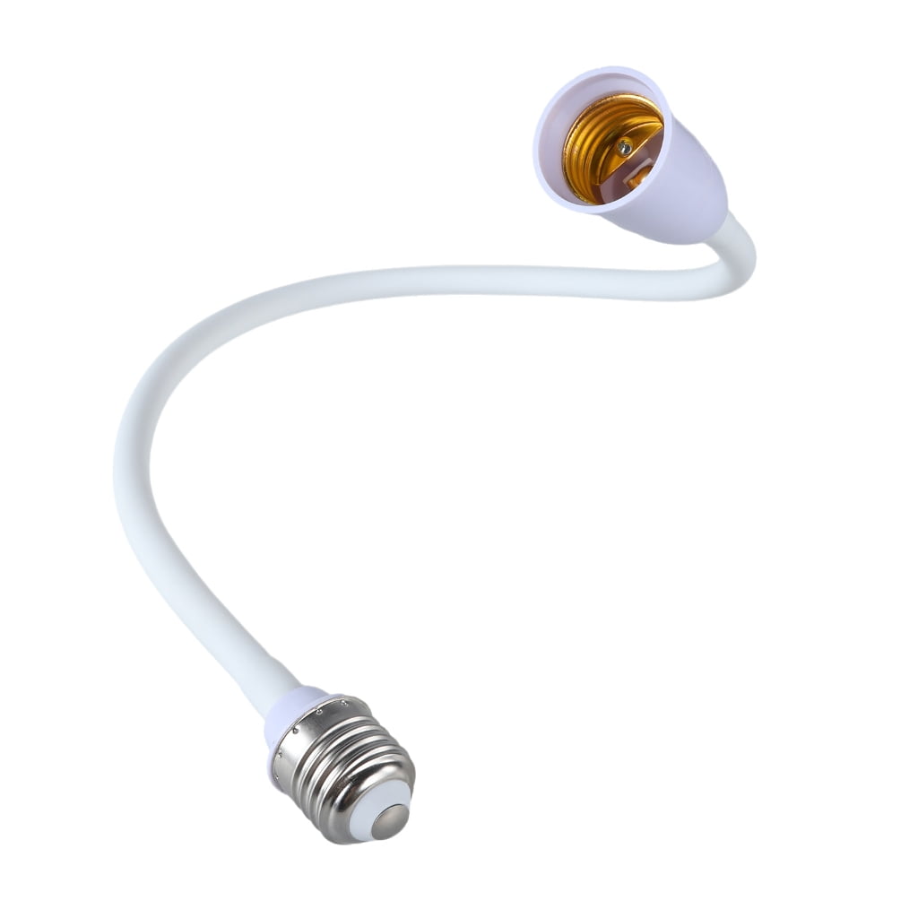 Ciwanning Adjustable E27 Light Bulb Sockets Extension, 360 Degree ...