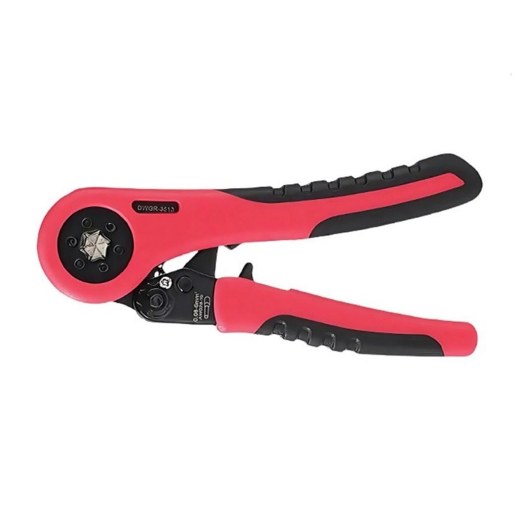 Ciwanning Adjusting Ferrule Crimping Pliers Nonslip Nylon Handle Tool ...