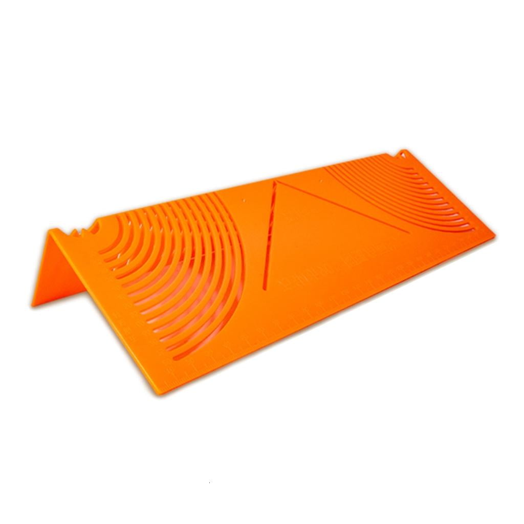 Ciwanning Angled and Arcs Marking Tool Square Tube Round Corner Drawing ...