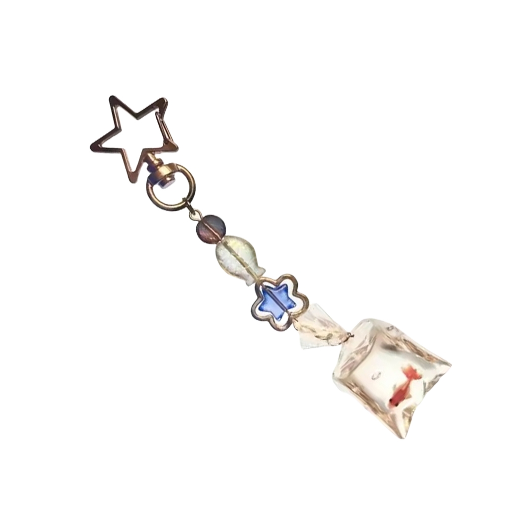 Ciwanning Artistic Fish Inspired Bead Key Holder Lightweight Sturdy And ...