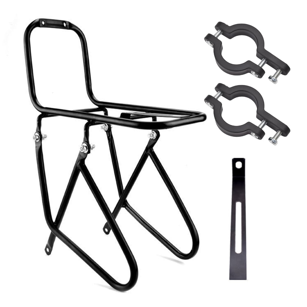 Ciwanning Bicycles Front Rack Steel Luggage Travelling Carriers Racks ...