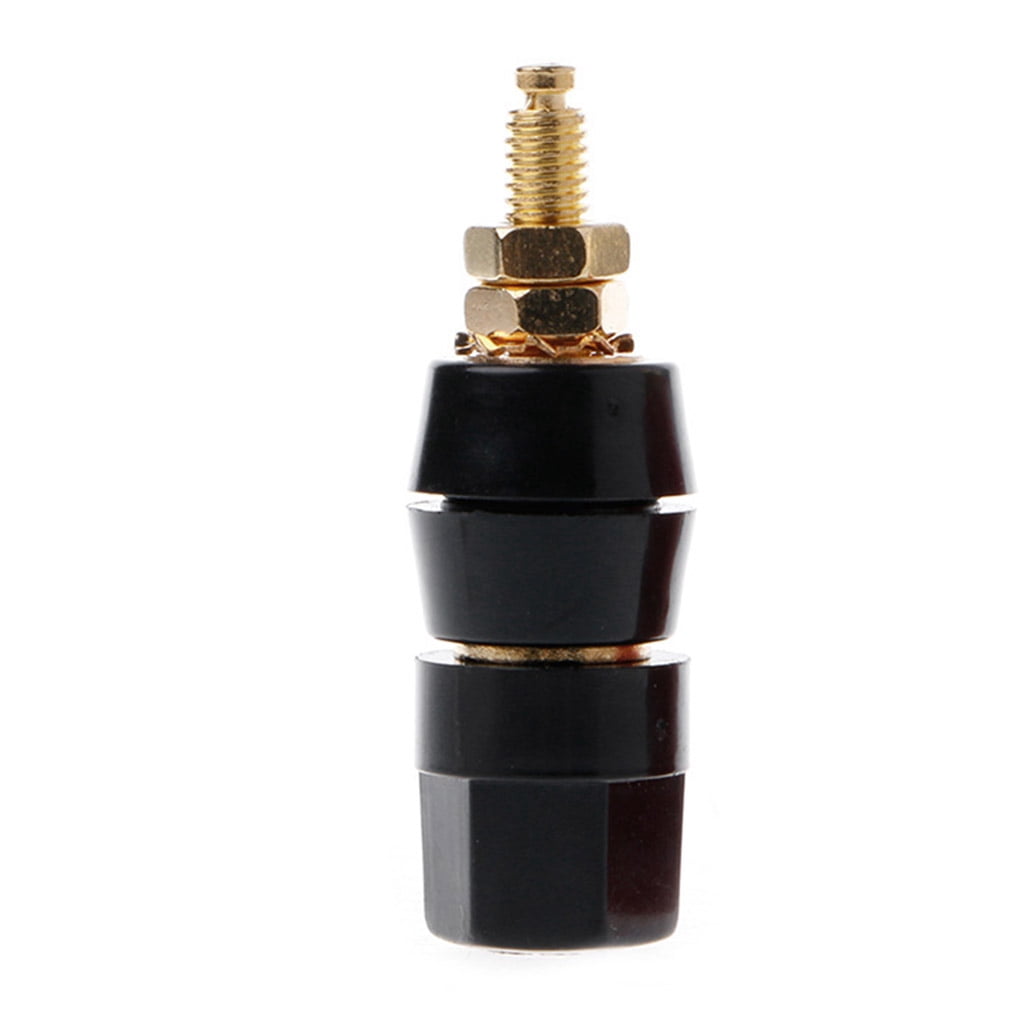 Ciwanning Black / Red Box Terminal Binding Post Test Probe Banana Plug ...