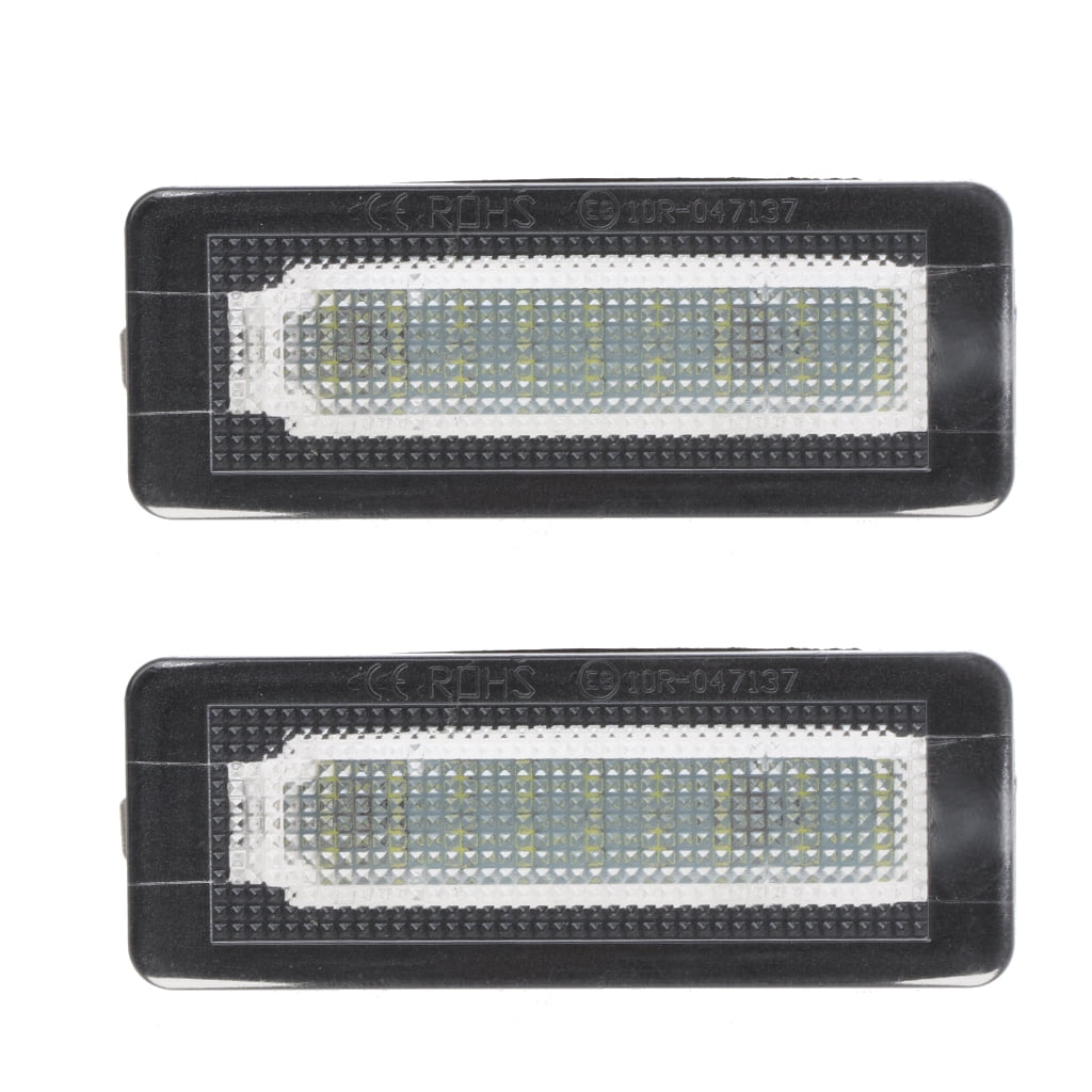 Ciwanning Car Led License Plate Light Error For Mercedes Led Number ...