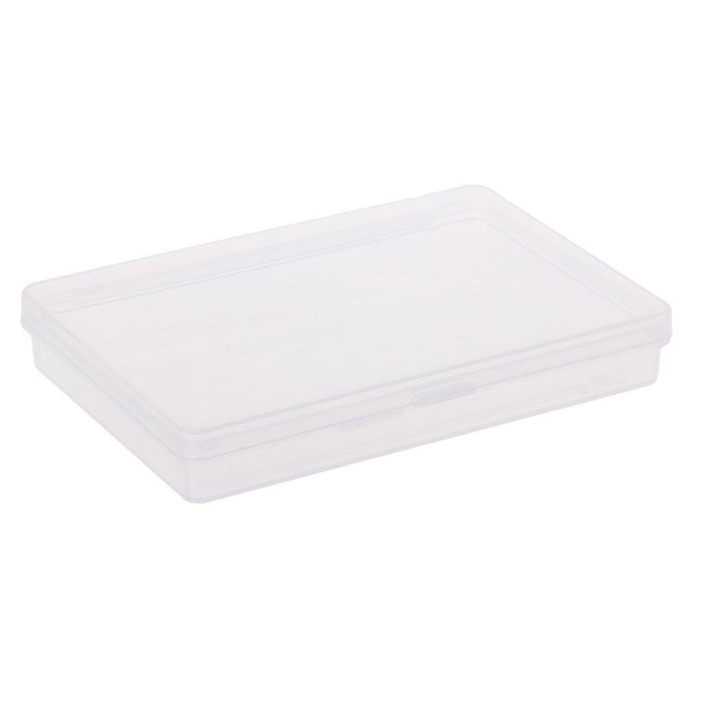 Ciwanning Cards for Case Holder Portable Storage Box Clear Square ...