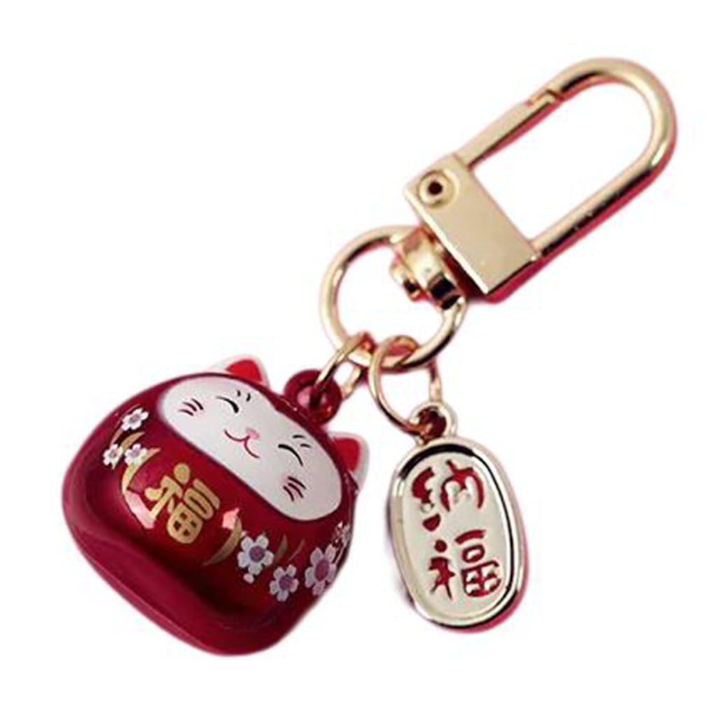 Ciwanning Cats Keyring Bag Charm Japanese Styles Cartoon Animal ...