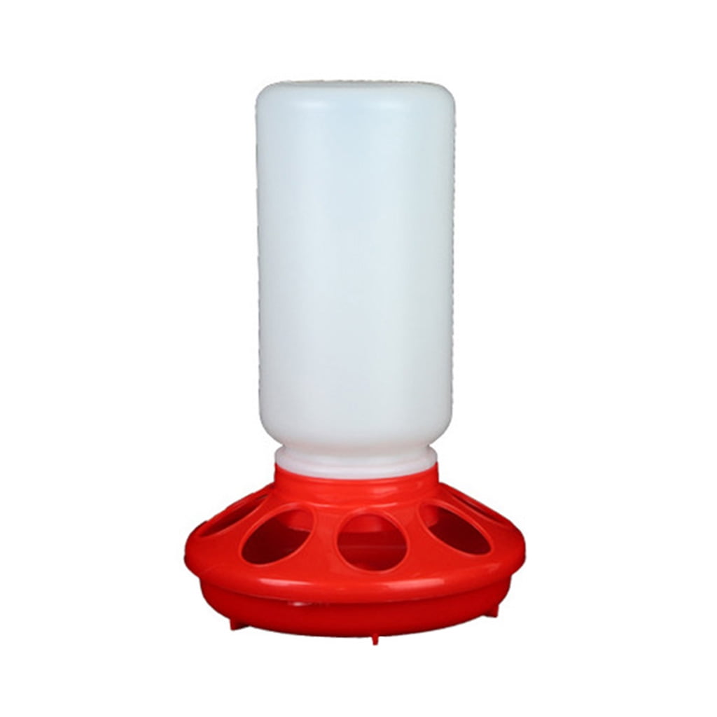 Ciwanning Chicken Feeder Hen Drinker 1.1L Capacity Food Dispenser for ...
