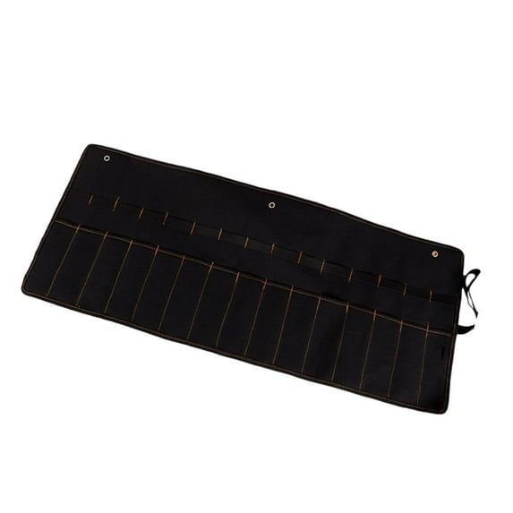 Ciwanning Chisel Tool Roll Holder Wrench Pouch For Cutter Hammer Gouges ...