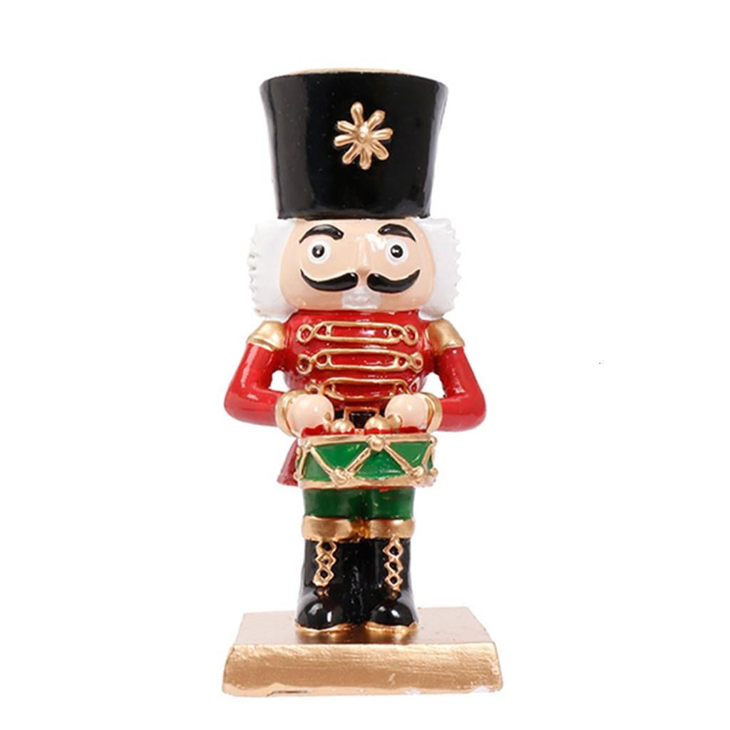 Ciwanning Christmas Nutcrackers Ornament Nutcrackers Figures Candle ...