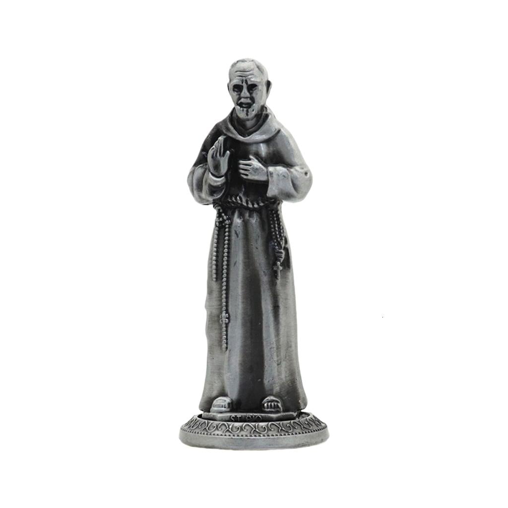 Ciwanning Classical Standing Maria Sculpture Vintage Antique Metal ...