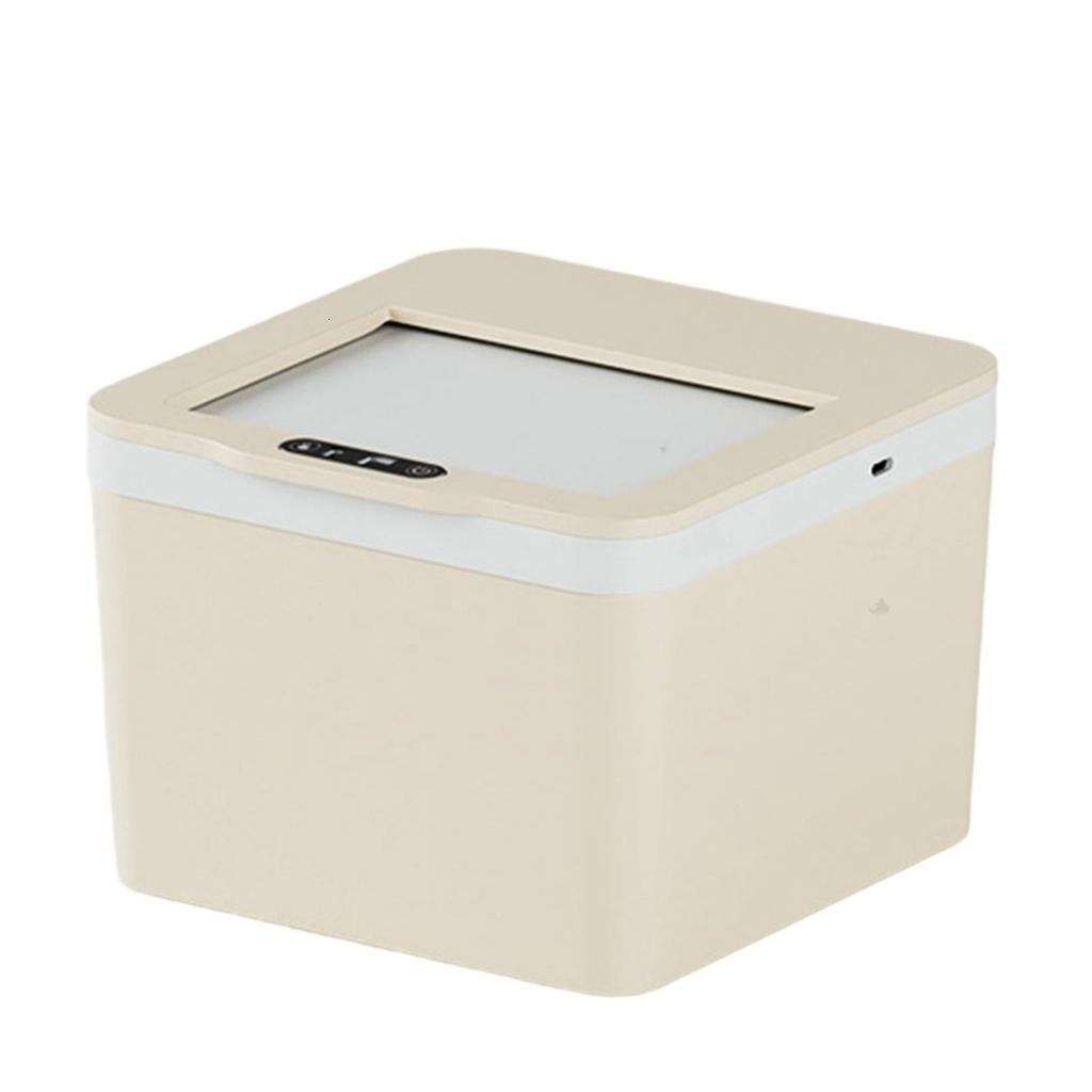Ciwanning Compact Auto Open Lid ABS Storage Hygienic Touchless Bin for ...