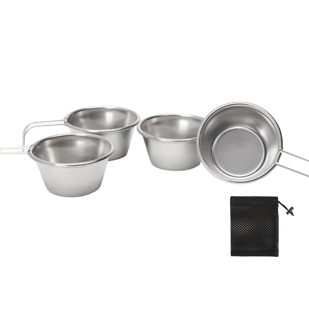 Ciwanning Compact Cup Stainless Steel Camping Gear Portable Design Hook ...