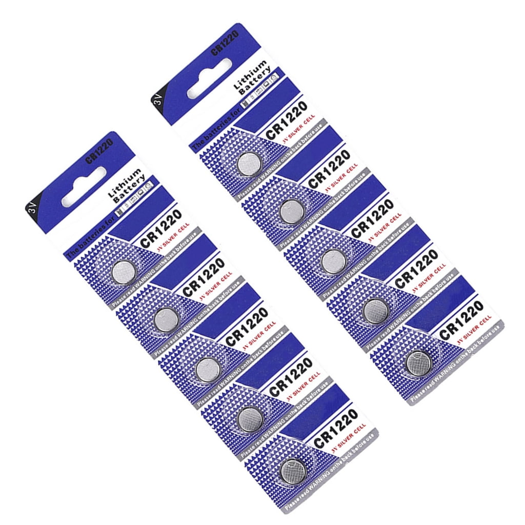 Ciwanning Compact and CR1220 Button Batteries Coin Battery Safe and ...