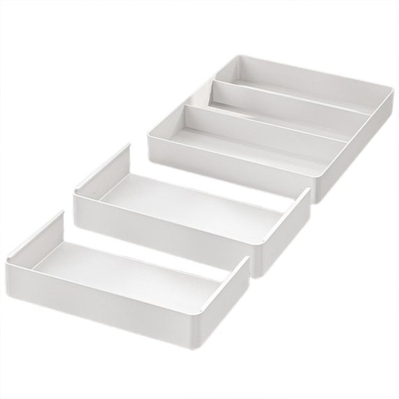 Ciwanning Convenient Adjustable Kitchen Drawer Organizers for Utensils ...