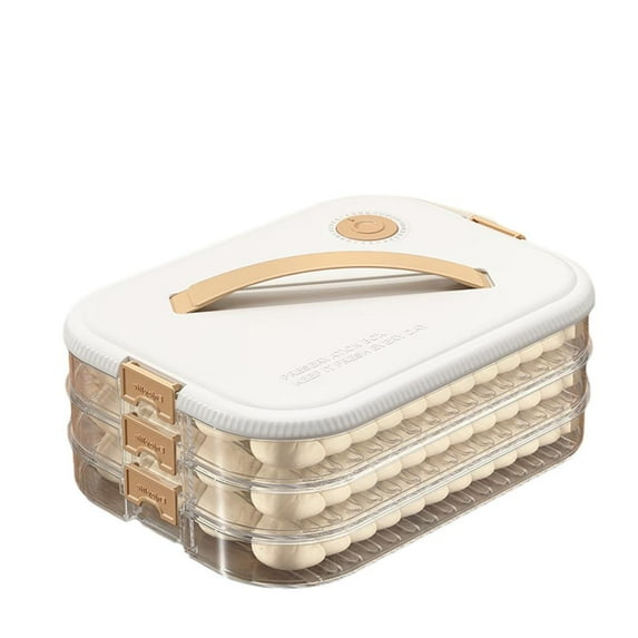 Ciwanning Convenient Freezing Container Sealing Dumpling Storage Box ...
