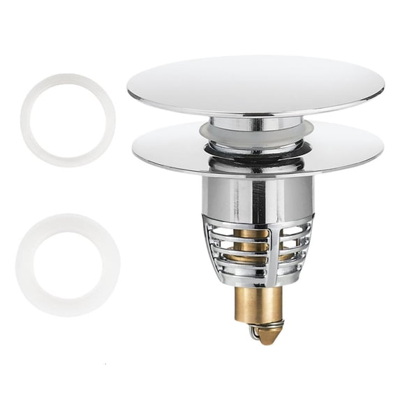 Ciwanning Copper Drain Filter Bounce Cores Sink Drain Plug Sink Basins ...