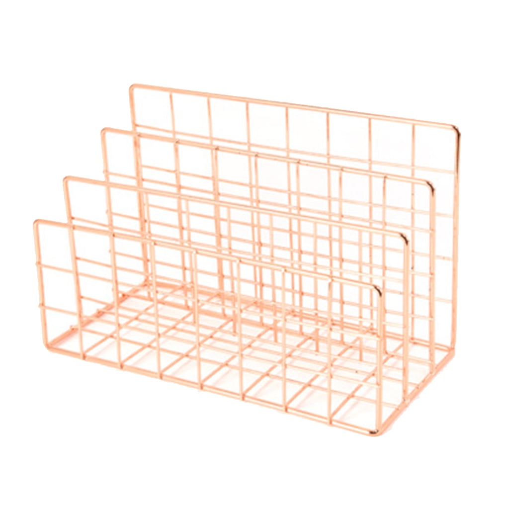 Ciwanning Countertop Bookcase Book Rack Vertical Bookends Multi Color ...