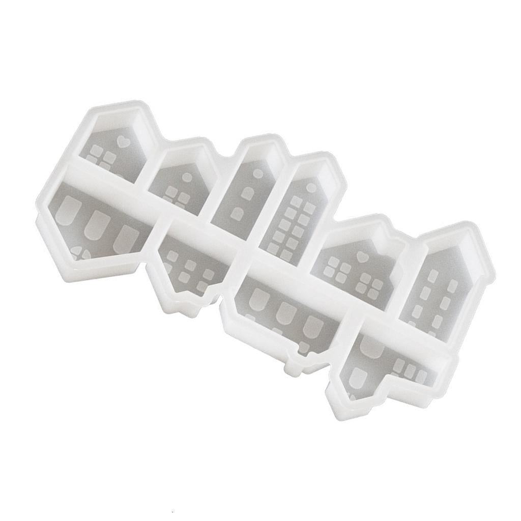 Ciwanning Customizable Sturdy Silicone House Shape Mold Set Portable ...