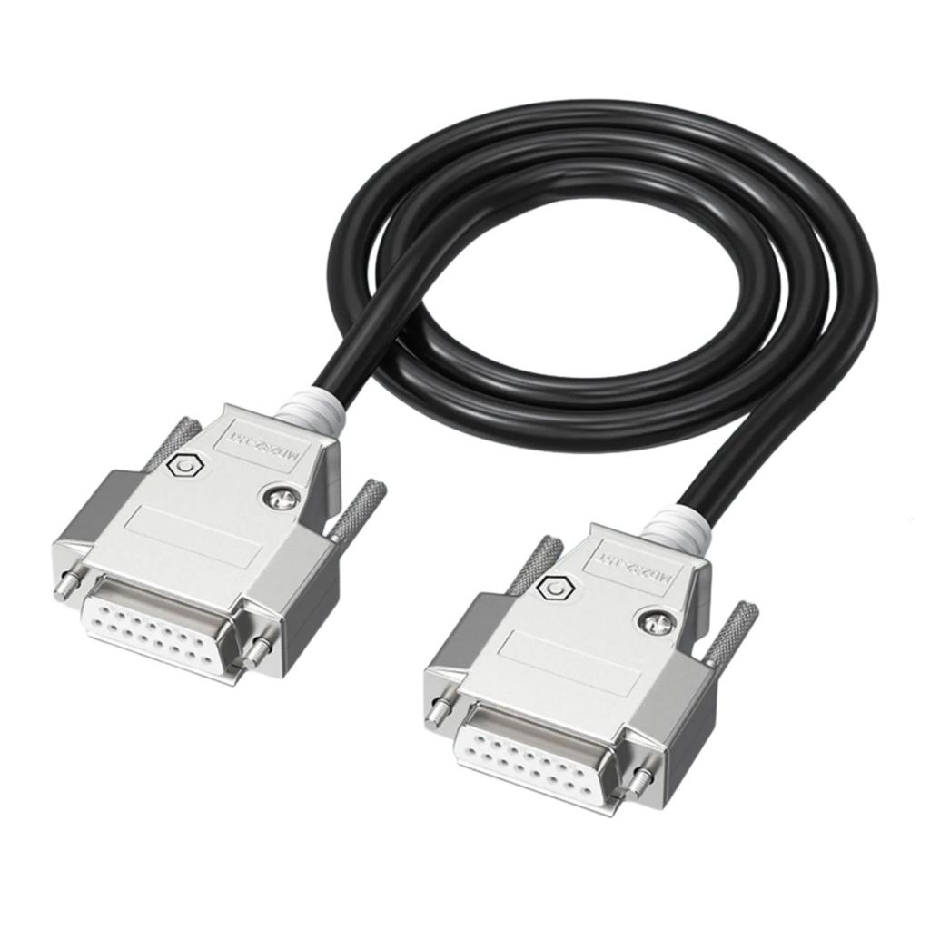 Ciwanning DB15 Data Cable 15Pin Male/Female Connectors Converter Cord ...