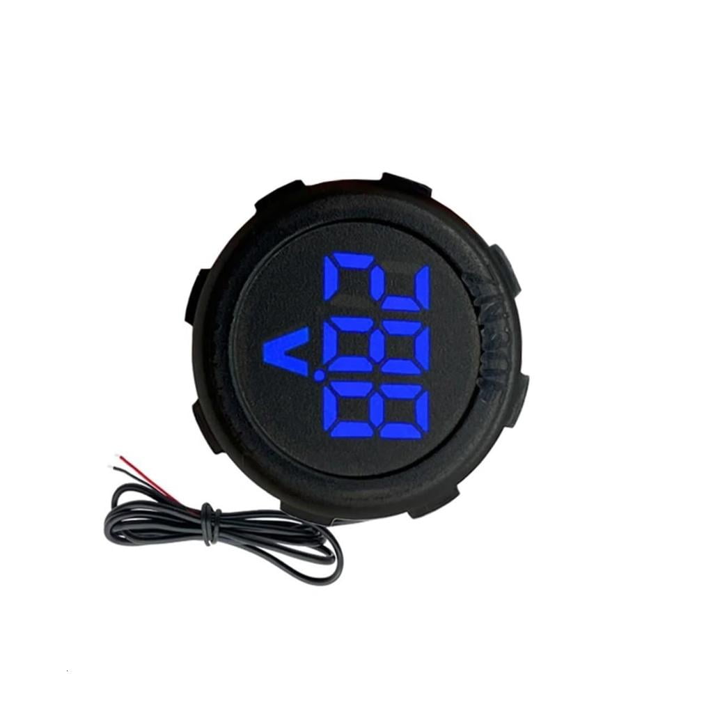 Ciwanning DC4-100V Water Resistant Voltage Meter LED Digital Readout ...