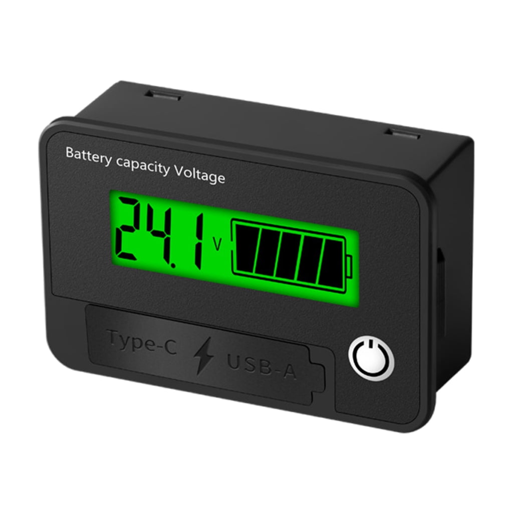 Ciwanning DC8-30V Battery Meter Battery Capacity Voltages Indicators ...