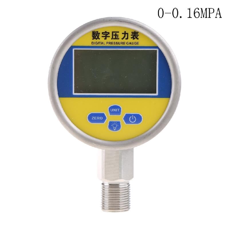 Ciwanning Digital Hydraulic Industrial Pressure Gauge Lower Mount ...