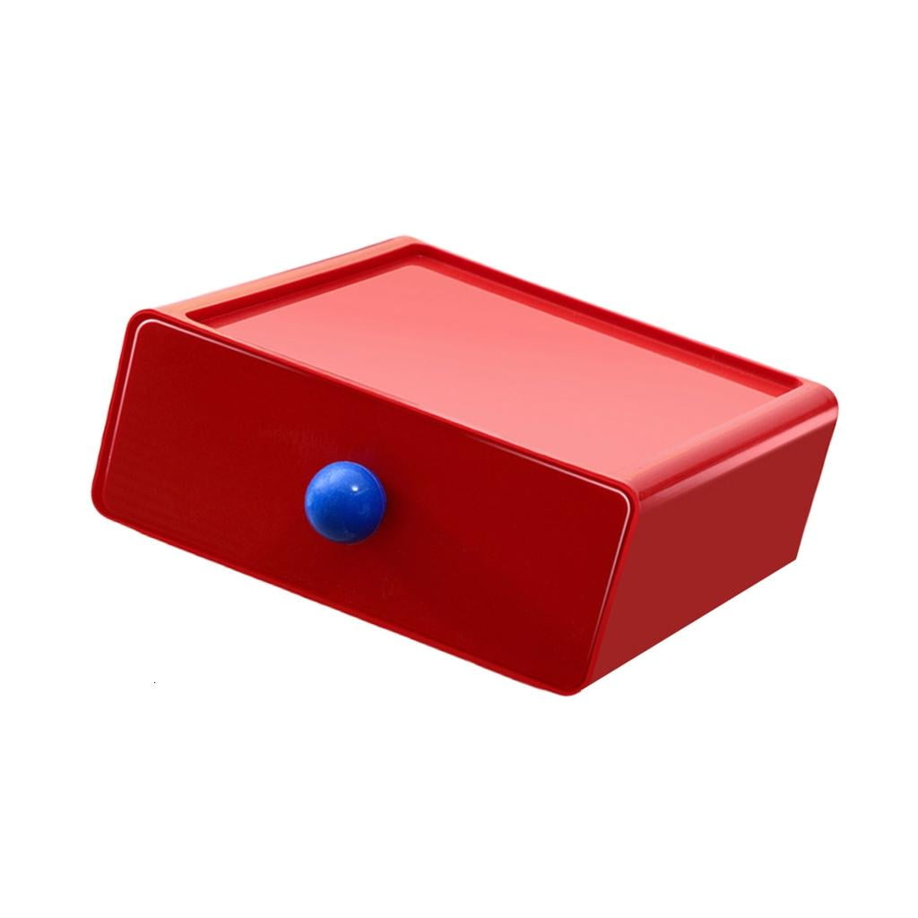 Ciwanning Dopamine Desktop Organizer Box Stackable Plastic Case for ...